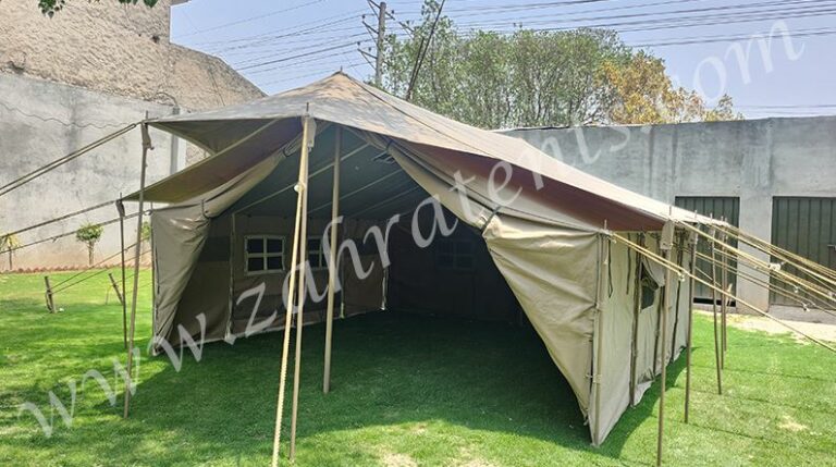 Army Ridge Tent - Zahra Tents Industries (Pvt) Ltd.